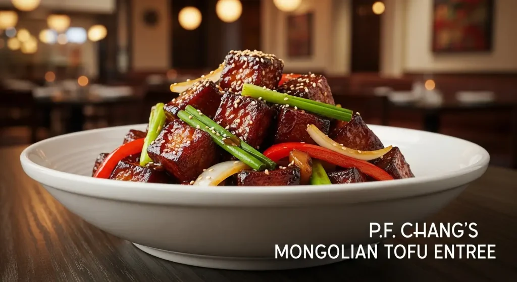 Pf Chang’s Mongolian Tofu Entree Price, Calories, Nutrition